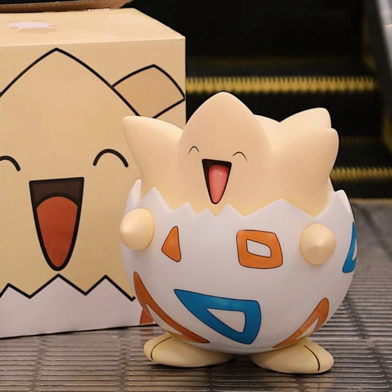 23 cm action figure pokemon togepi real life Size 1:1 statue Big Size ...