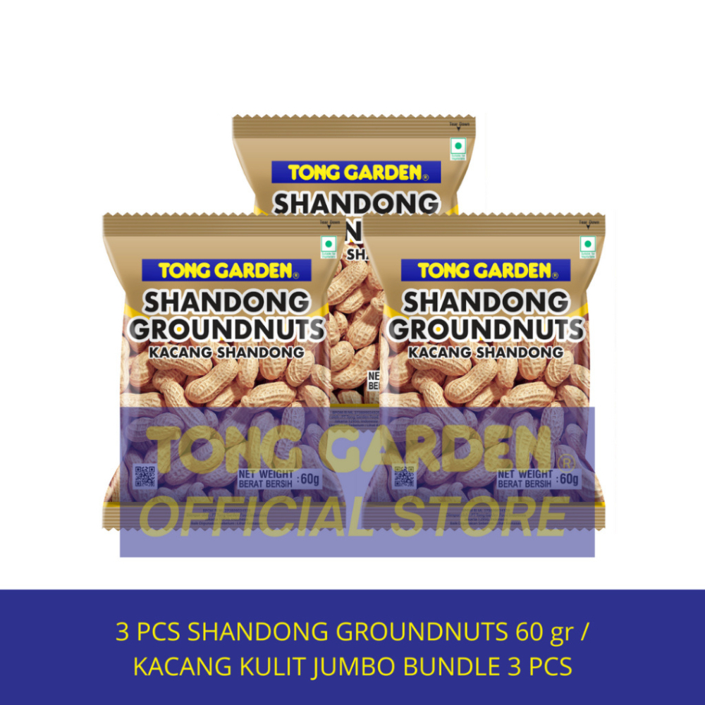 3 PCS Tong Garden Shandong Skin Nuts 60 gr - Jumbo Skin Nuts | Shopee ...