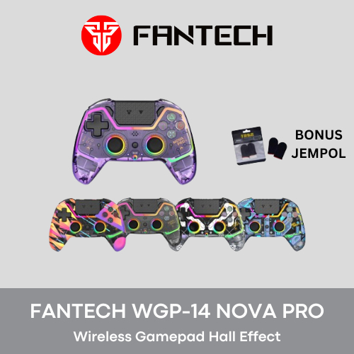 Fantech WGP14 Pro V2 Nova Pro Wireless Gamepad WGP 14 Hall Effect ...