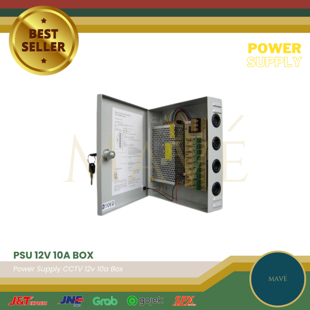 Power Supply 12V 10A Box PSU 12V 10A Box Panel | Shopee Malaysia