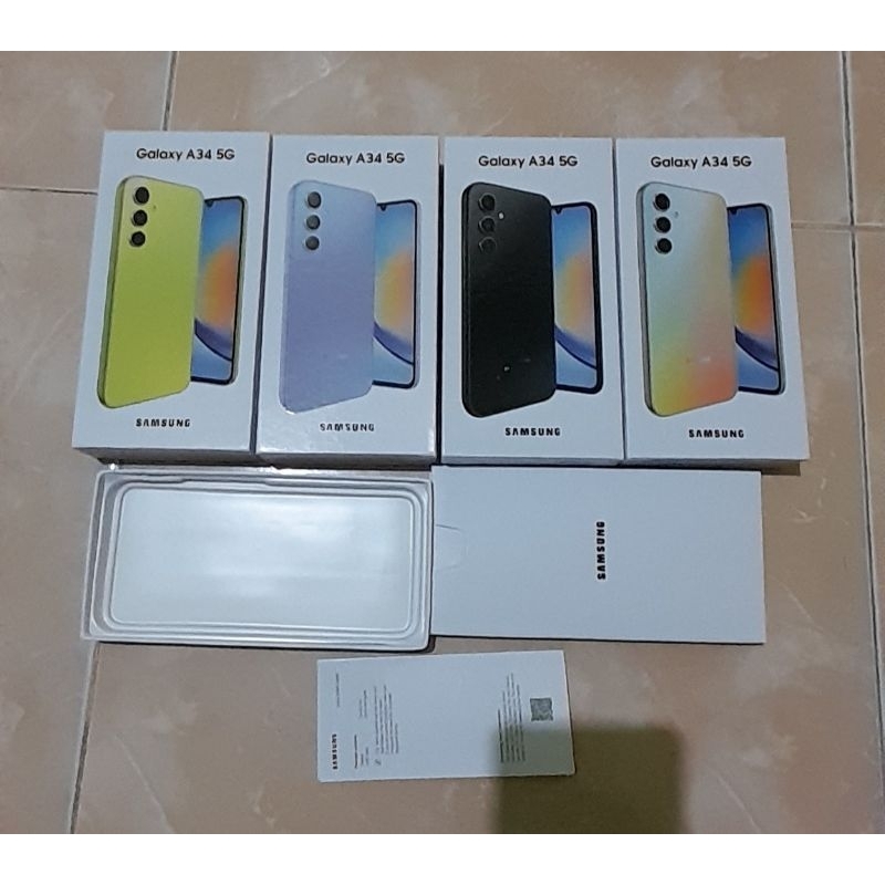 Box Samsung A34 5G | Shopee Malaysia