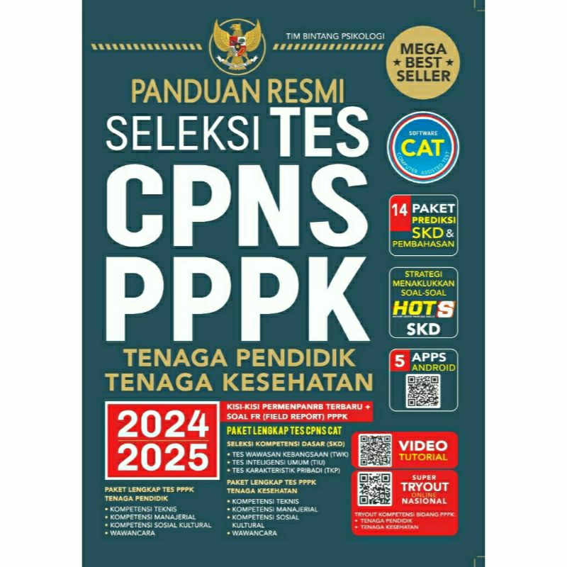 Official Guide to the 2024/2025 CPNS & PPPK Test Selection for ...