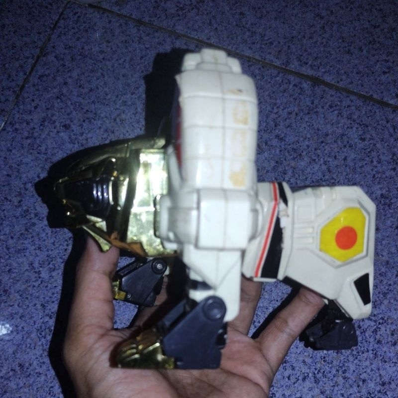 Megazord White Tiger Power Rangers | Shopee Malaysia