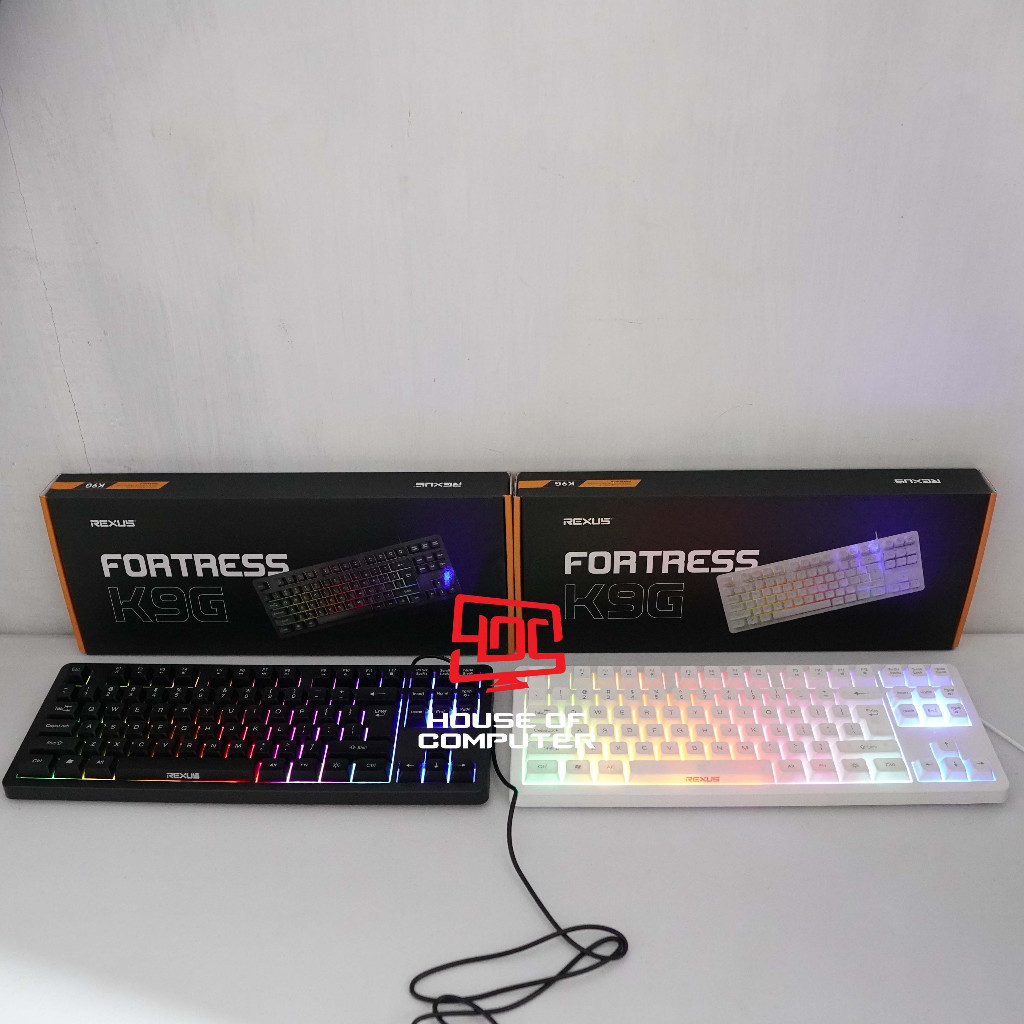 REXUS K9G RGB FORTRESS USB GAMING KEYBOARD | Shopee Malaysia