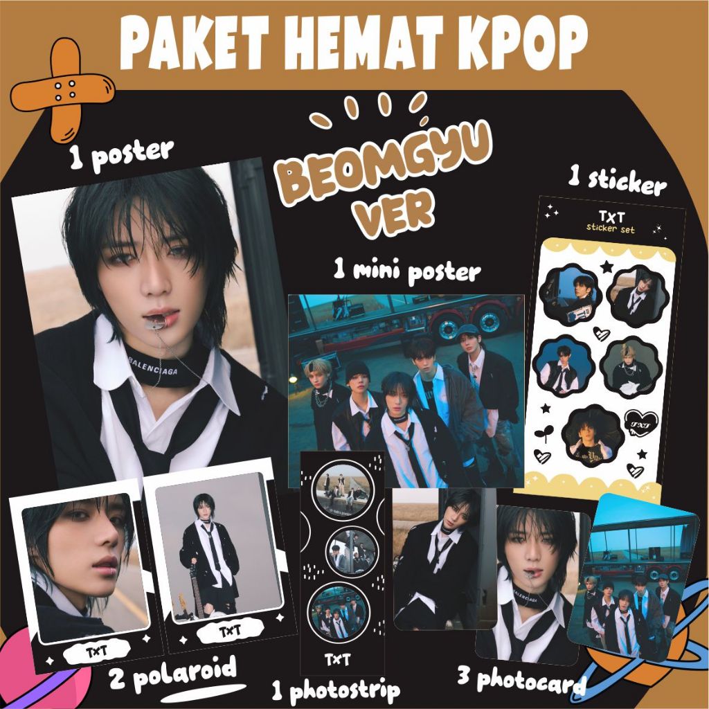 (PACKING BOX) KPOP TXT SAVINGS PACKAGE - MINISODE 3 (ETHEREAL VER) | Shopee Malaysia