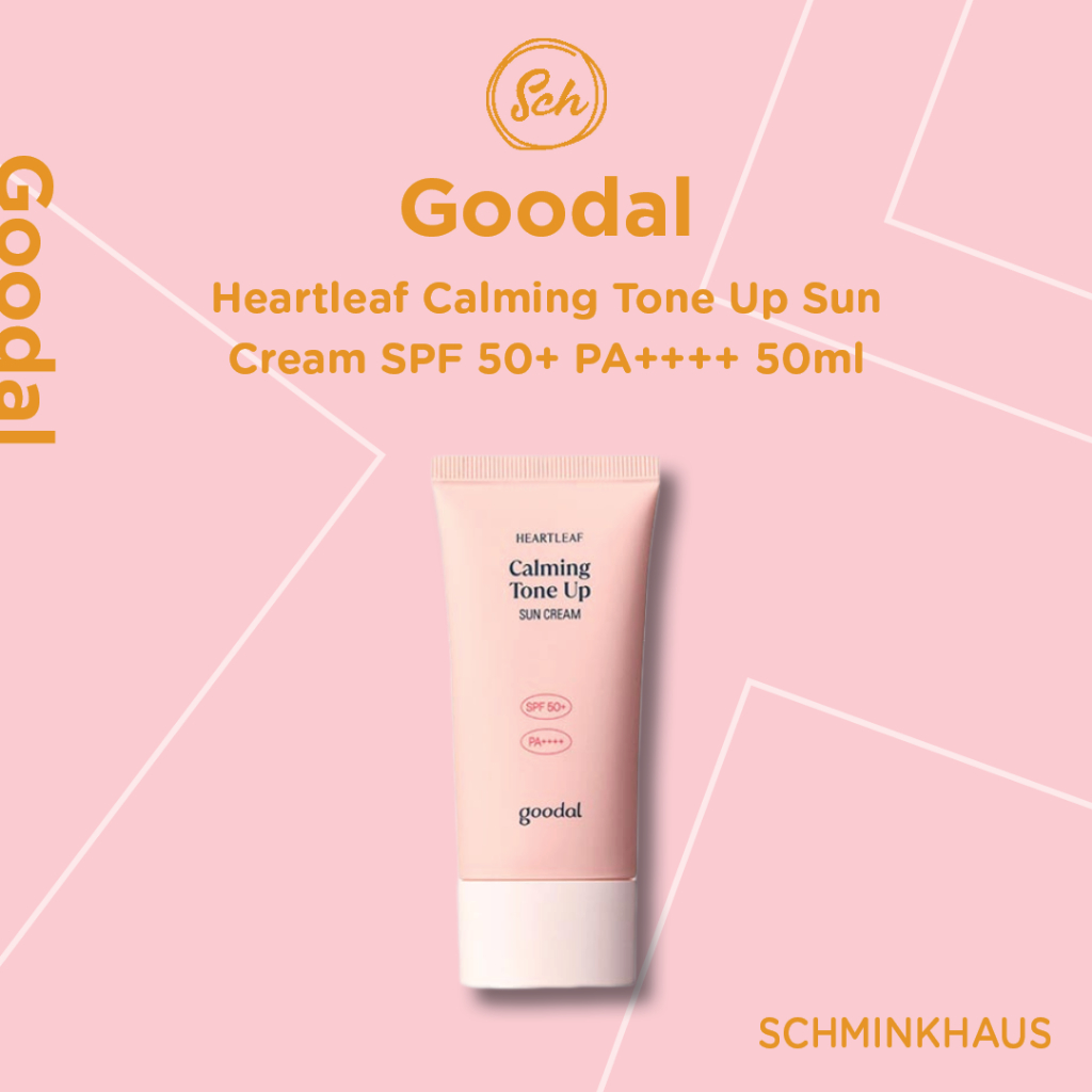 Goodal Heartleaf Calming Tone Up Sun Cream SPF 50+ PA++++ (50ml / SET ...