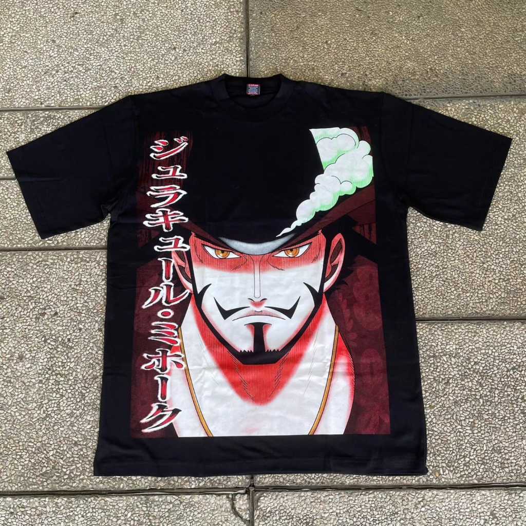 Mihawk VS ZORO BOOTLEG T-SHIRT | Shopee Malaysia