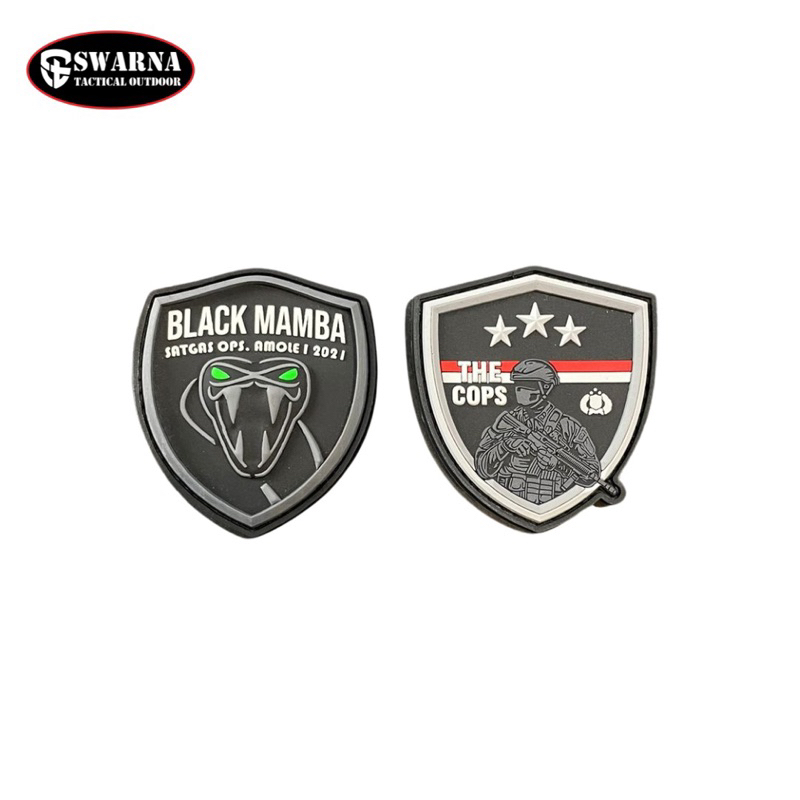 Task Force Patch - Black Mamba - The Cops - Rubber Patch - Swarna ...