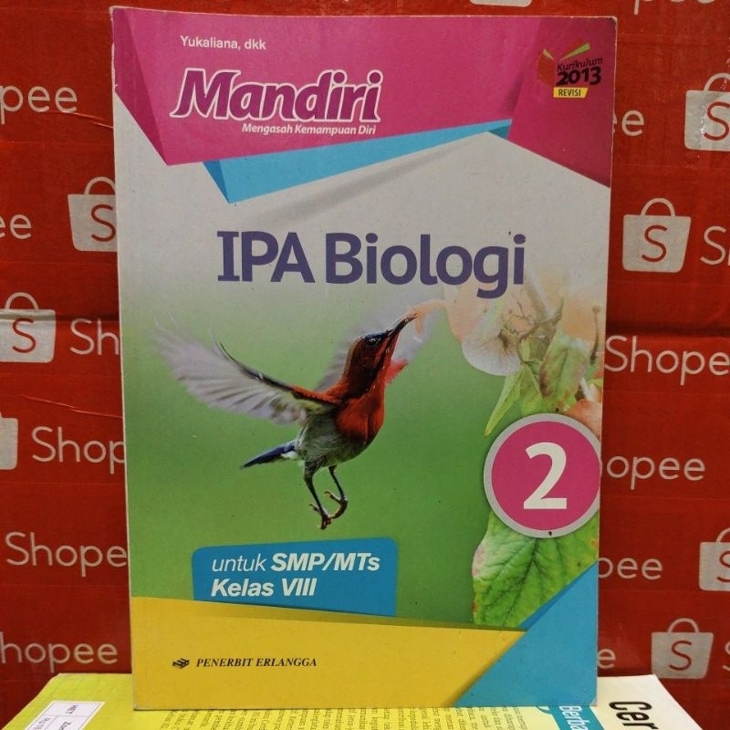 Independent science, biology, grade 8 junior high school, revised 2013 curriculum | Shopee Malaysia