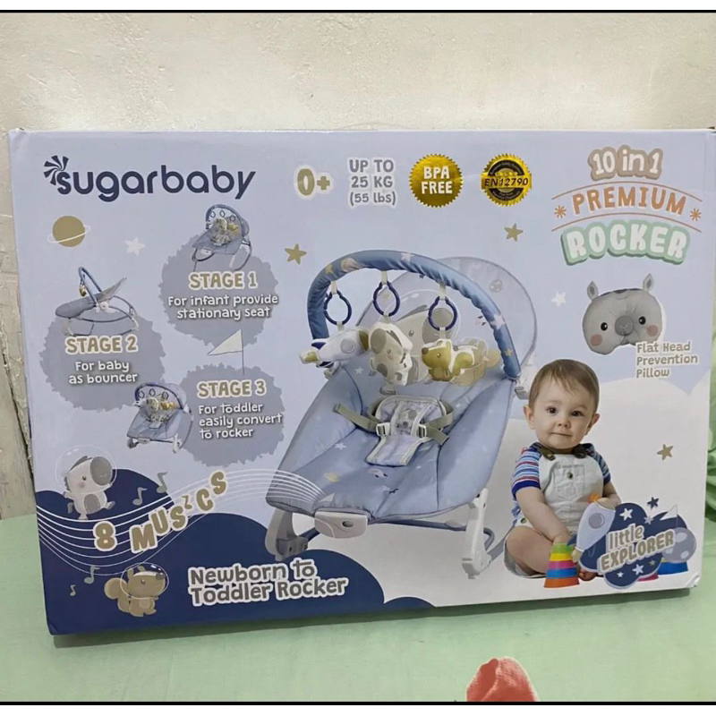 Sugar baby bouncher little explorer | Shopee Malaysia
