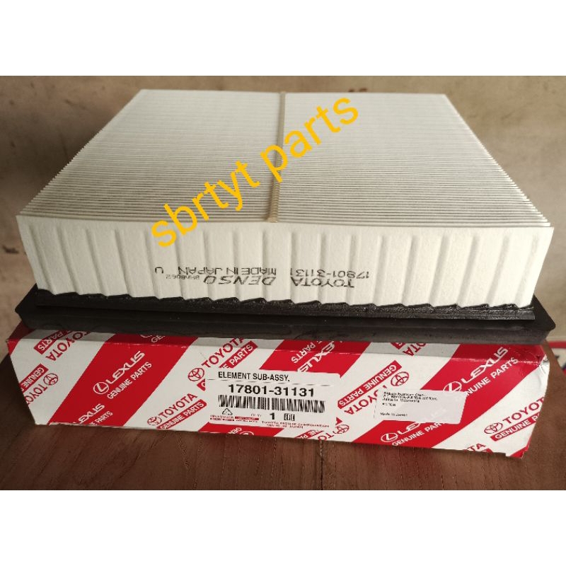 Air filter lexus RX270/350 NX200 17801-31131 original original toyota ...