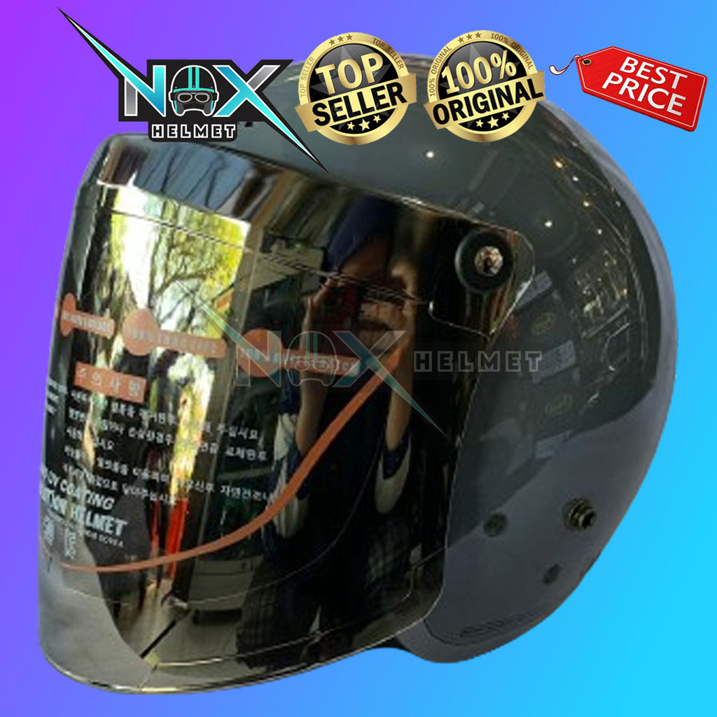 Injak 05 BOSS Glass Helmet Solid/Plain Retro Classic (2kg postage ...
