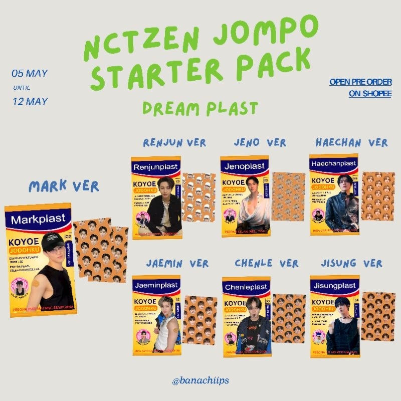 [Read Description] Dreamplast NCT Dream - nctzen jompo starterpack ...