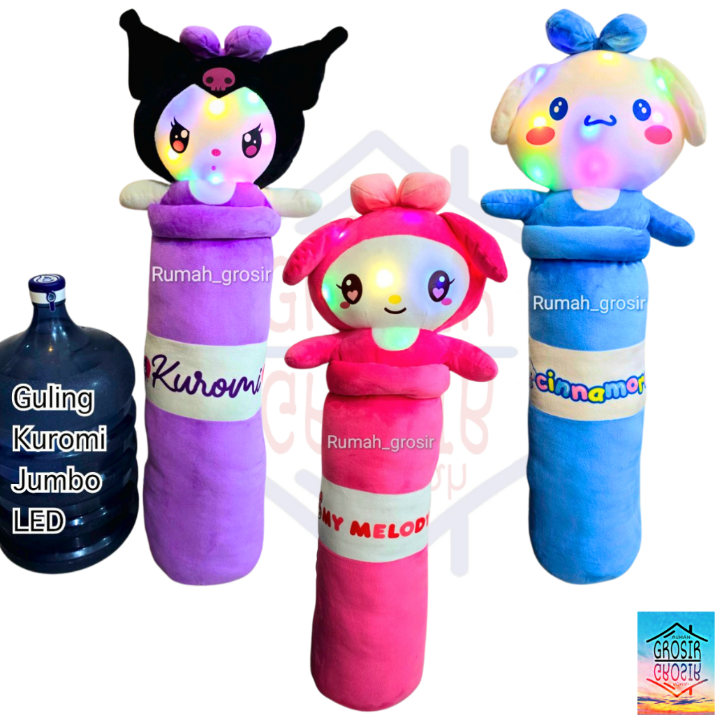 (Wholesale House) Bolster Doll Kuromi Melody Cinnamoroll Hello Kitty ...