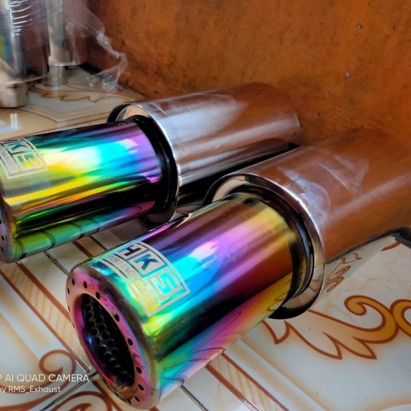 Avanza ERTIGA TERIOS XPANDER CARRY full stainless HKS Car muffler ...