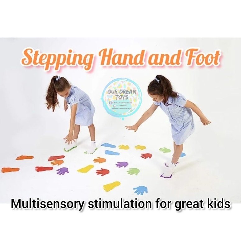 Code W45X Stepping Hand and Foot Multisensory Toys Sensory and Motor ...