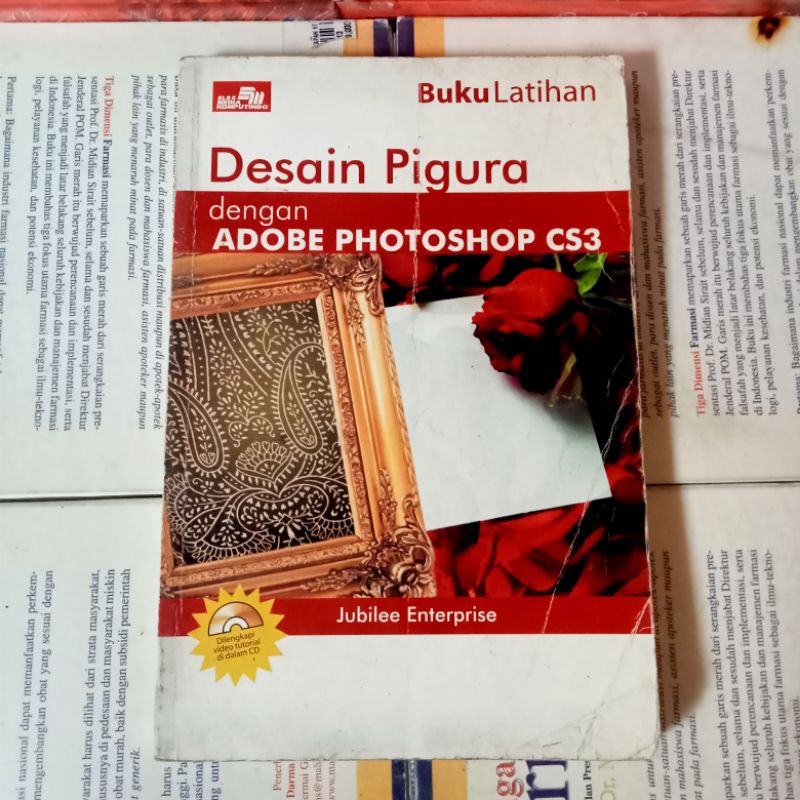 Frame Design Practice Book With ADOBE PHOTOSHOP CS3 | Shopee Malaysia