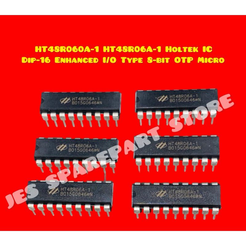 Ht48r060a-1 HT48R06A-1 Holtek IC Dip-18 Enhanced I/O Type 8-bit OTP Micro | Shopee Malaysia