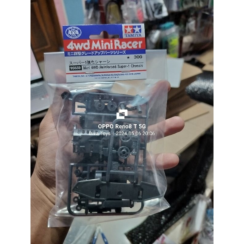 Tamiya 95659 Mini 4WD Chassis Super1 S1 Reinforceed Super-1 Chassis ...