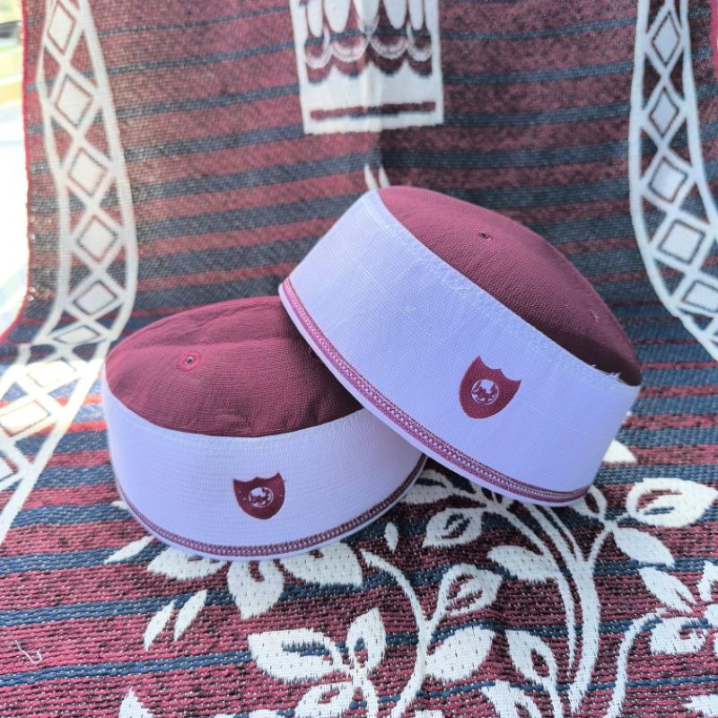 HITAM MERAH PUTIH Peci Malaysia RED WHITE Peci Malaysia original abdul ...