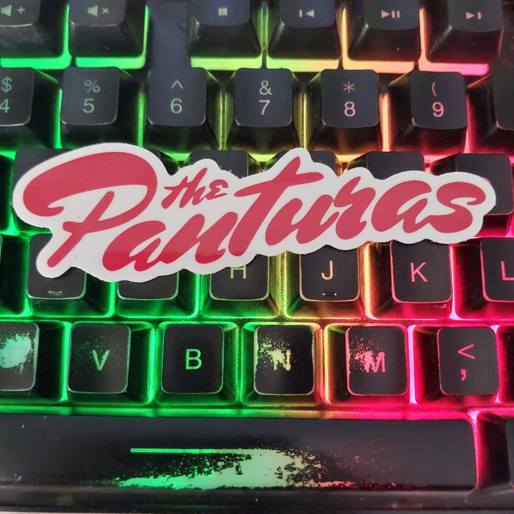THE PANTURAS LOGO - STICKER CUTTING / METAL / INDIE BAND / UNIT STICKER ...