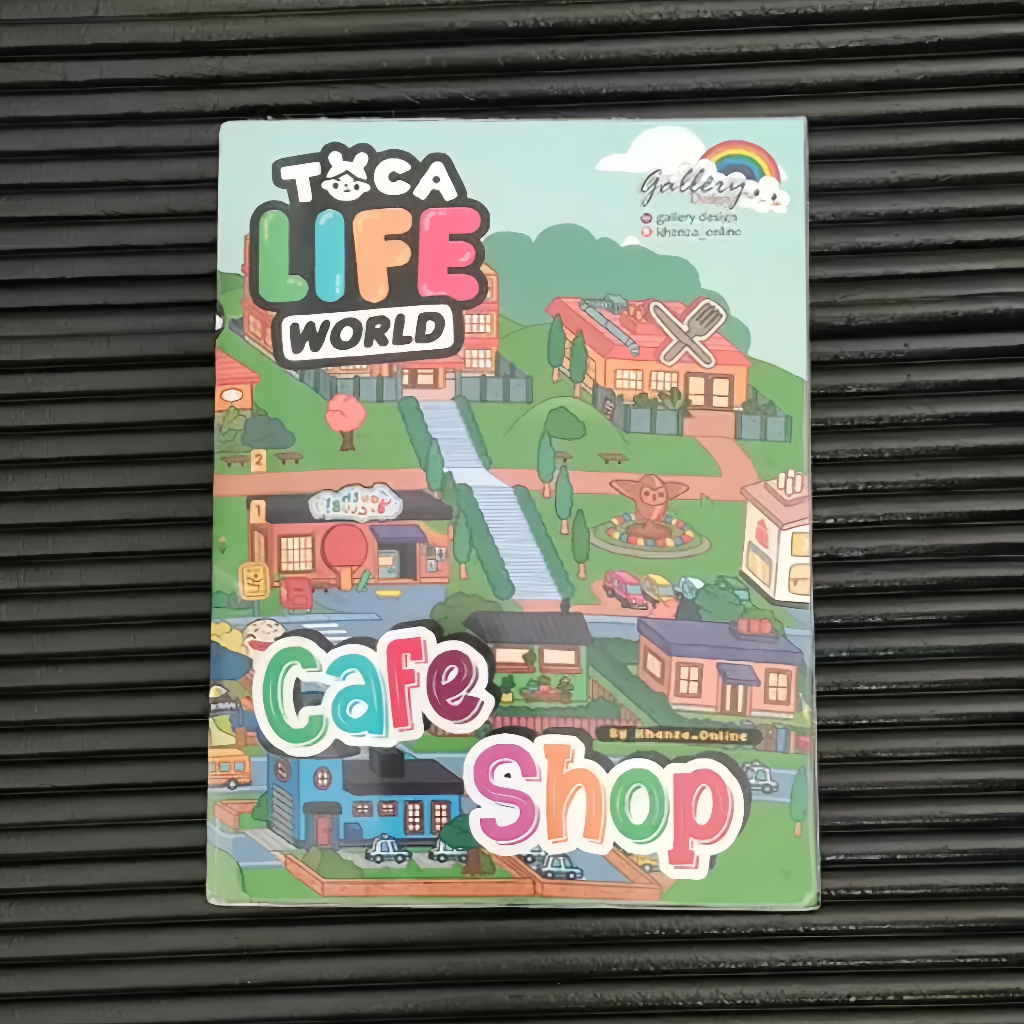 [Already Assembled] Toca Boca Paper Doll Cafe Shop Edition - Toca Boca ...