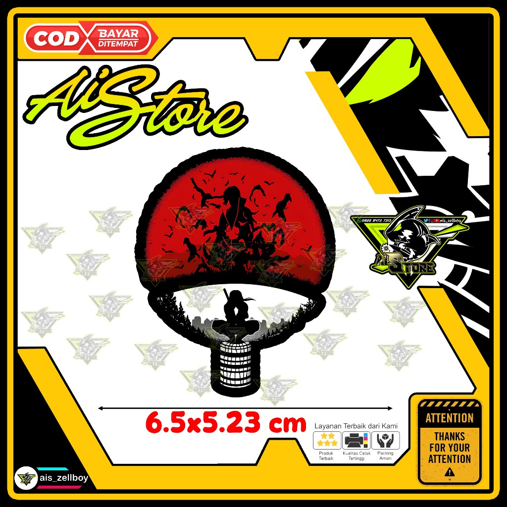 Clan Logo Sticker (Itachi Version) | Shopee Malaysia