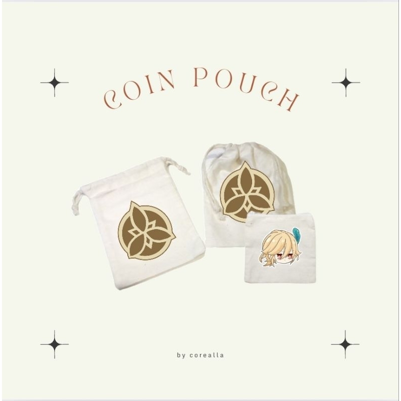 Genshin Impact Coin Pouch and Honkai Star Rail [CF18 by shiromochito ...