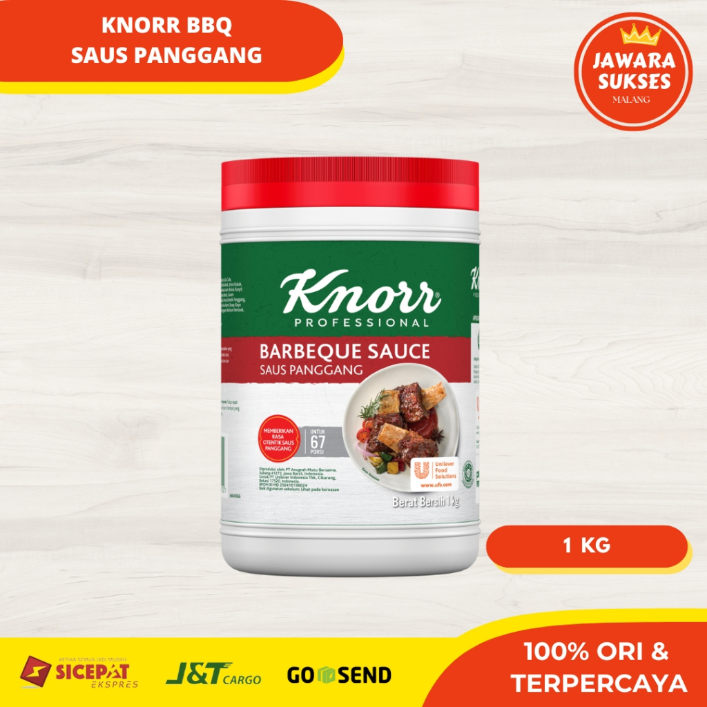 [1kg] Knorr BARBEQUE 1kg | Grilled sauce Knorr | Bbq Knorr | Shopee ...
