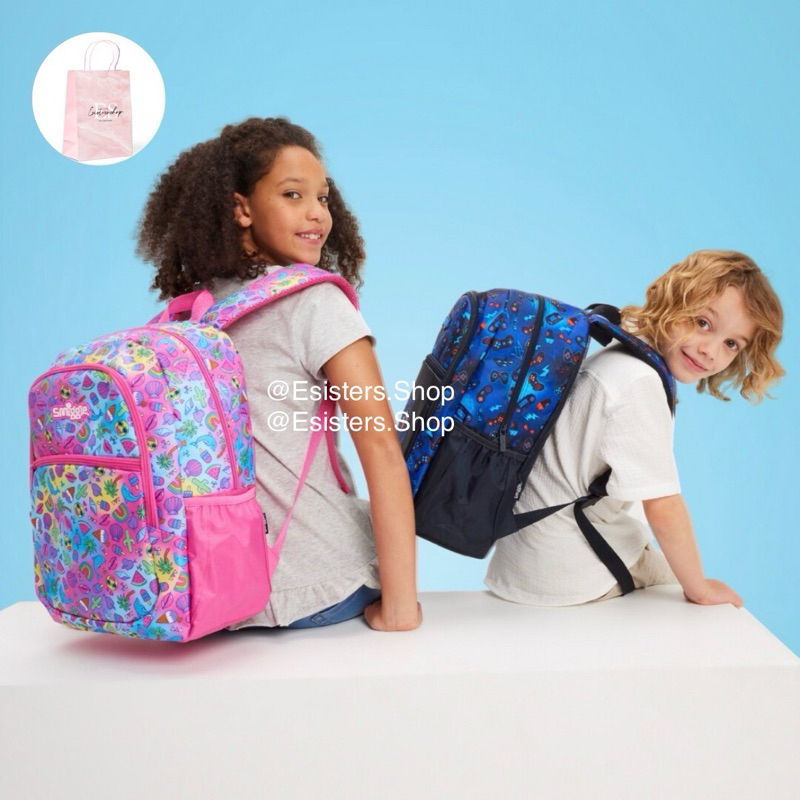 SMIGGLE Classic Attach Backpack | Smiggle Backpack | ORIGINAL Smiggle ...