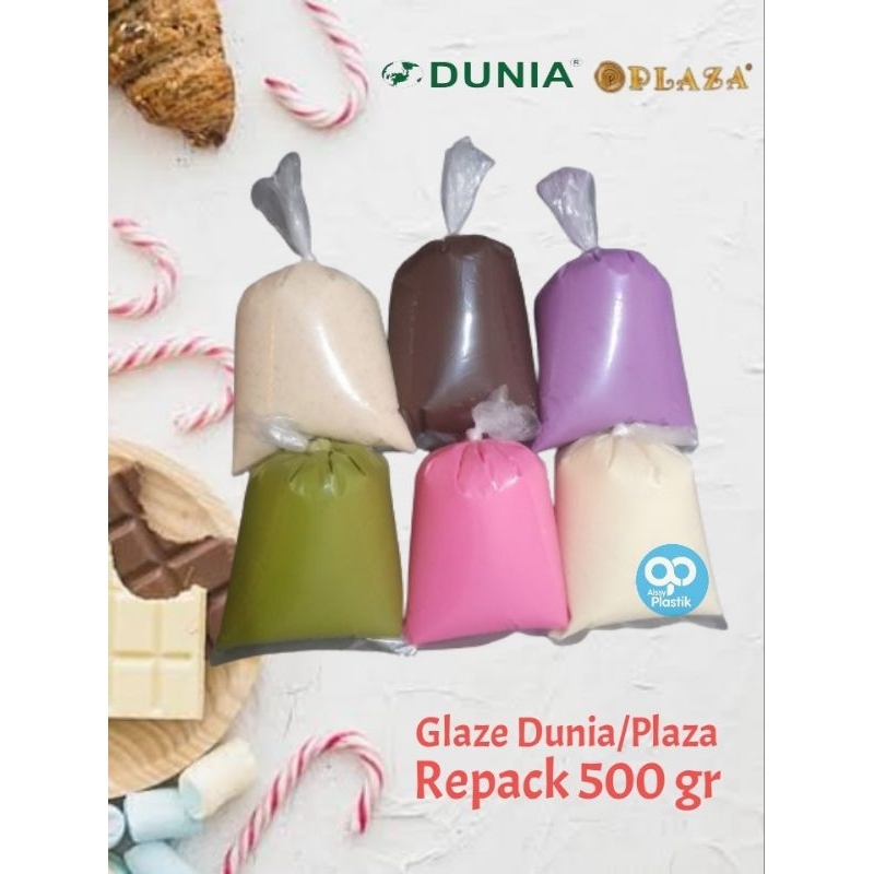 World Glaze/plaza repack Packaging 500 gr | Shopee Malaysia