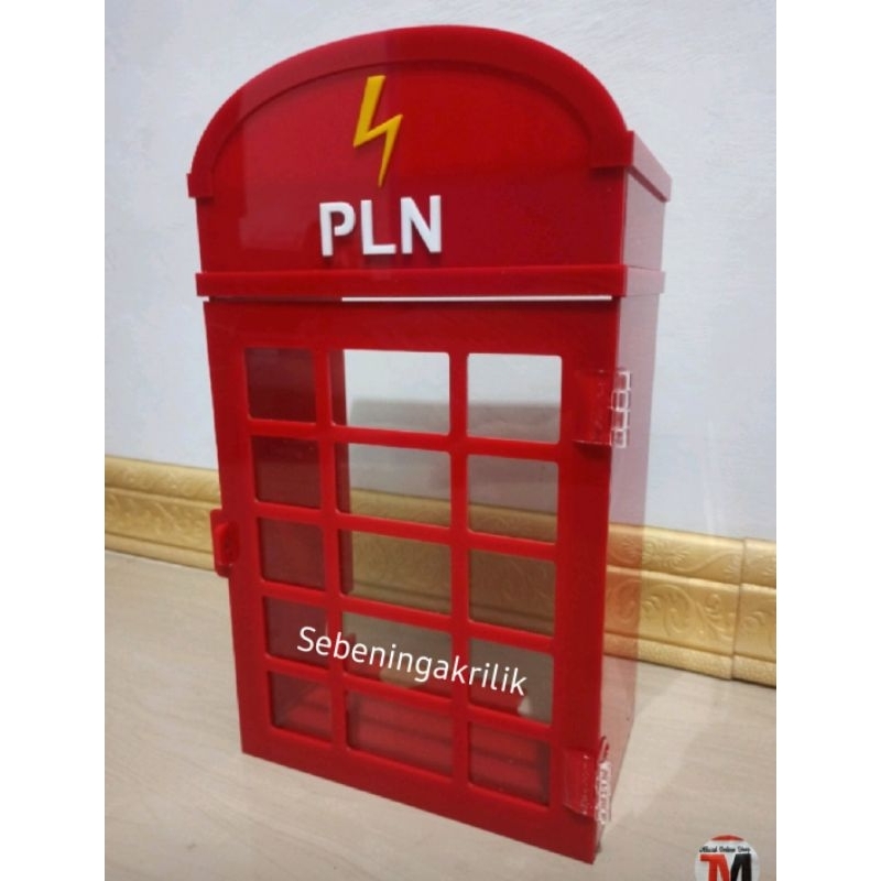Pln Electricity Meter Box Small Prepaid Token Acrylic Material ...