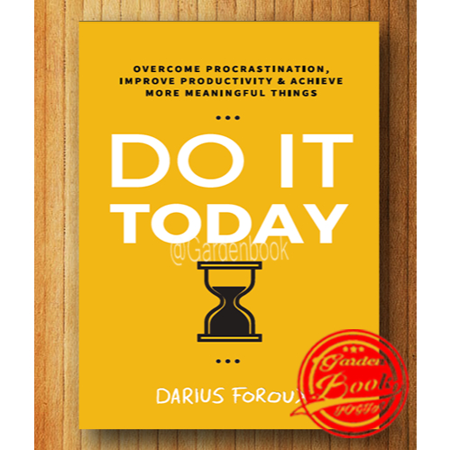 Do It Today by Darius Foroux (English language) | Shopee Malaysia