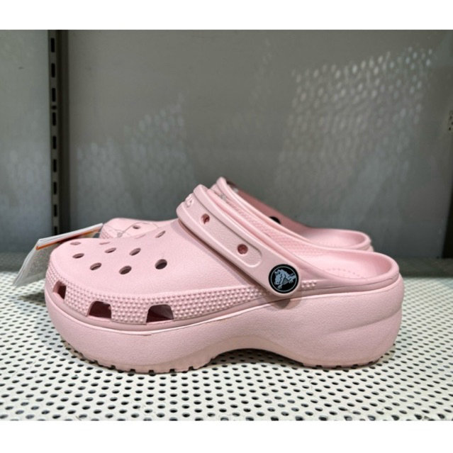 Crocs CLASSIC PLATFORM PINK FLAMINGO ORIGINAL(free jibbitz+ crocs Bag ...