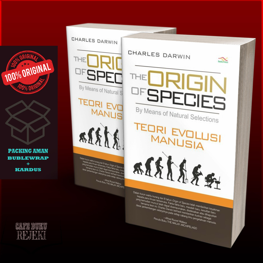 Book Of Human Evolution Theory: The Origin Of Species - Charles Darwin ...
