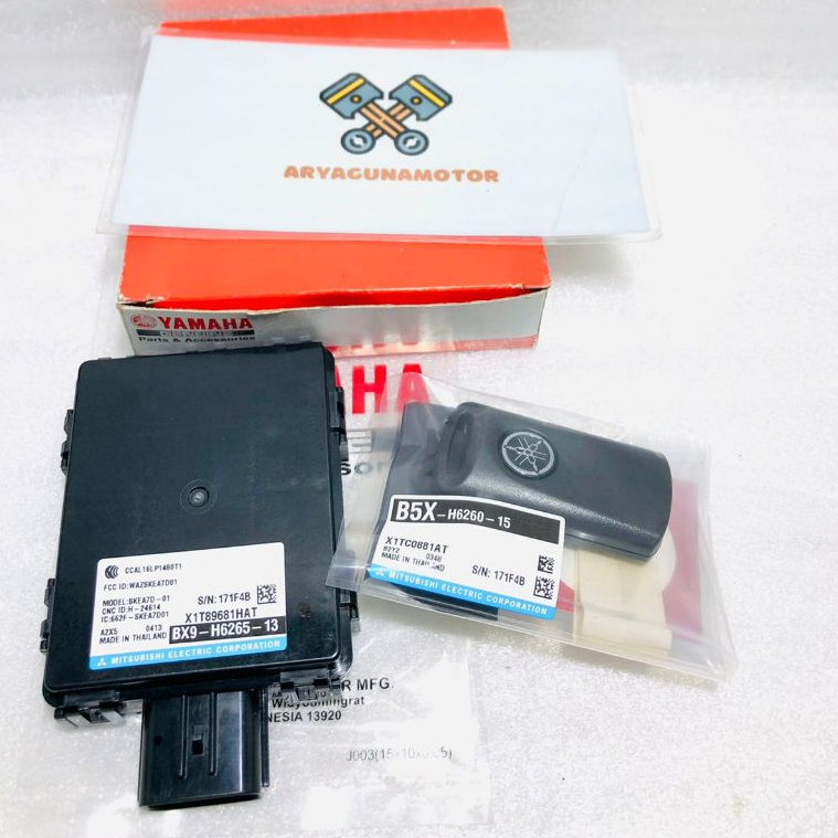 Remote KEYLESS SMART KEY ALL NEW NMAX XMAX AEROX 155 NEW LEXI FREEGO ...