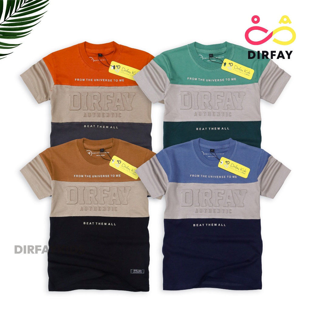 Dirfay Kids Distro Children's T-shirts Clothes for Boys Ages 1-12 Years ...