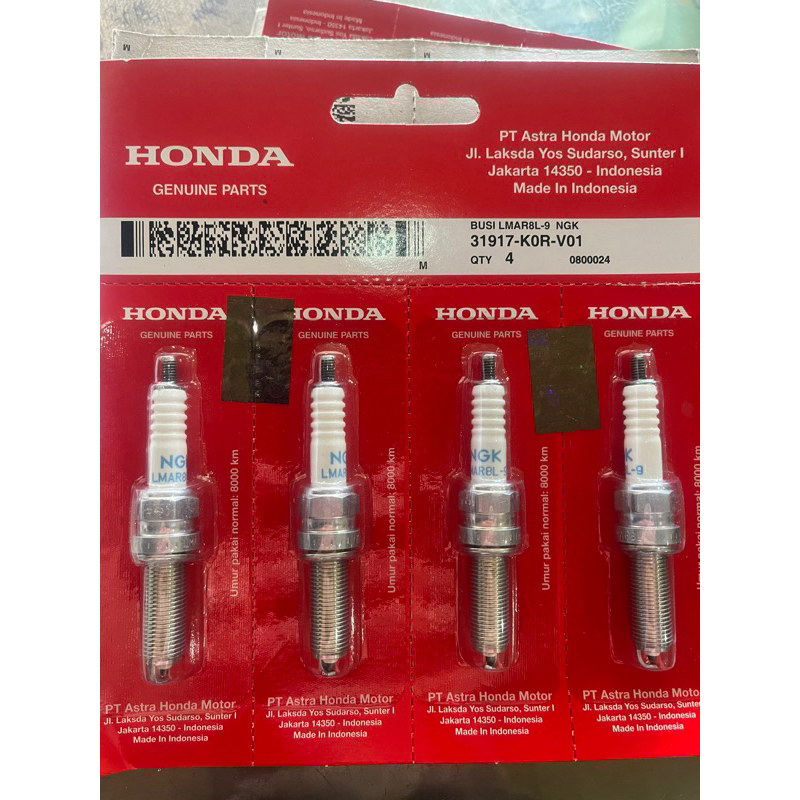 SPARK PLUG PCX 160 VARIO 160 ADV 160 ORIGINAL AHM SPARK plugs | Shopee ...