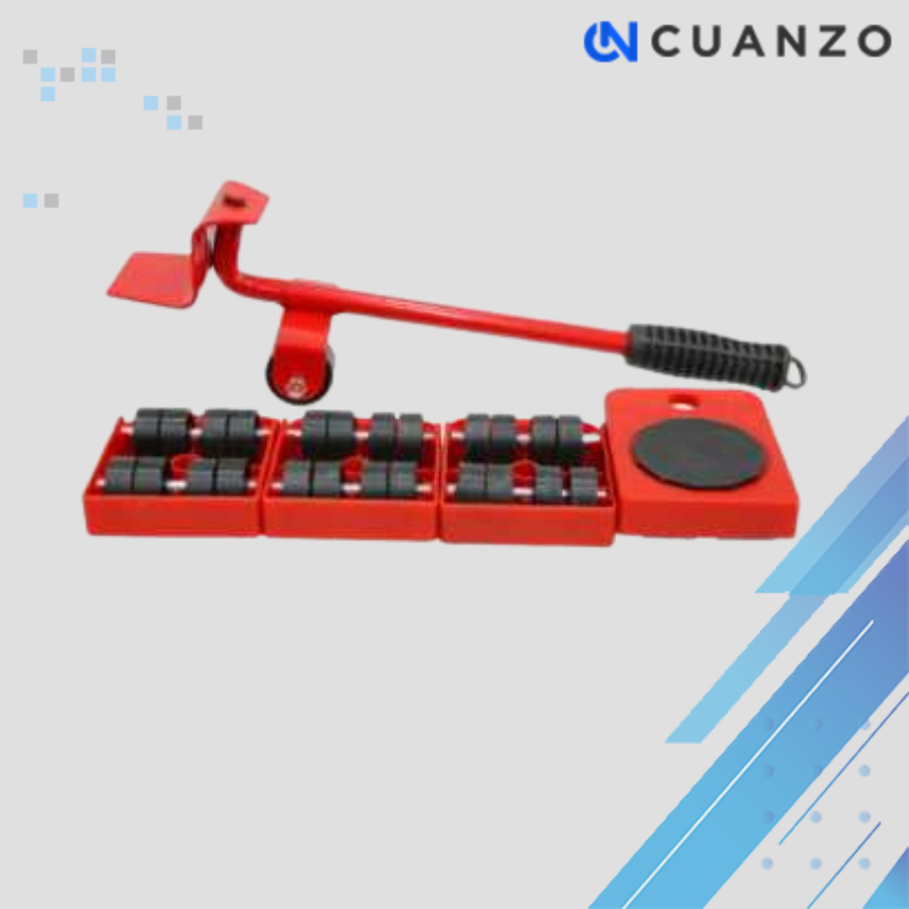 Furniture Lifter Carrier Wheel Bar Mover Transport Tool 150kg/ Wheels ...