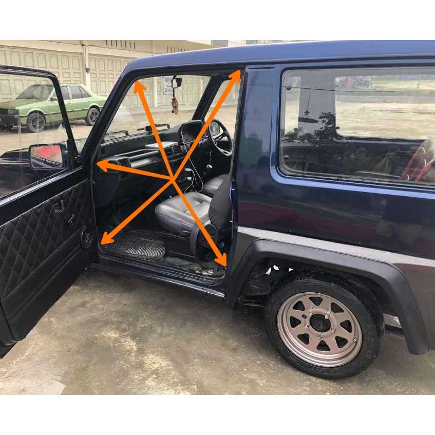 Daihatsu Taft GT/Rocky/Feroza Door Body Clip Trim | Shopee Malaysia