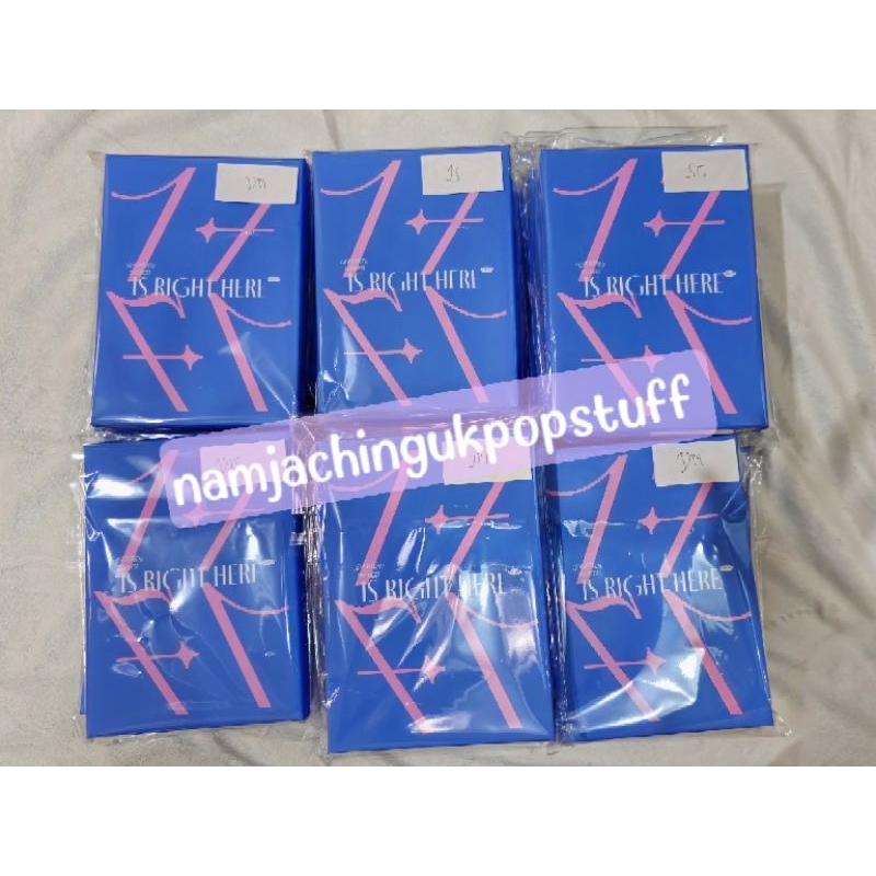 Seventeen BEST ALBUM 17 IS RIGHT HERE DEAR Ver Unsealed Fullset POB Weverse (Can Choose Member ...