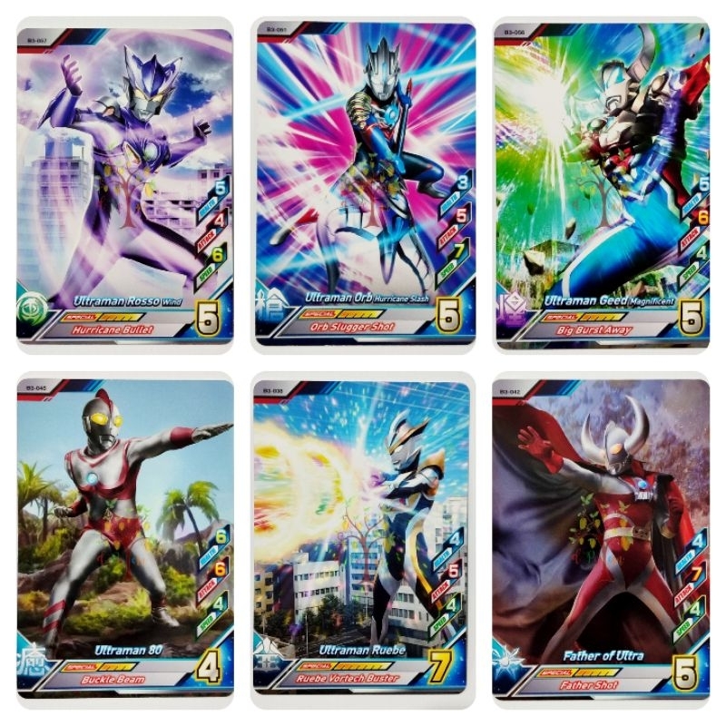 Ultraman Fusion Fight R/B ver 3 Card (normal) | Shopee Malaysia