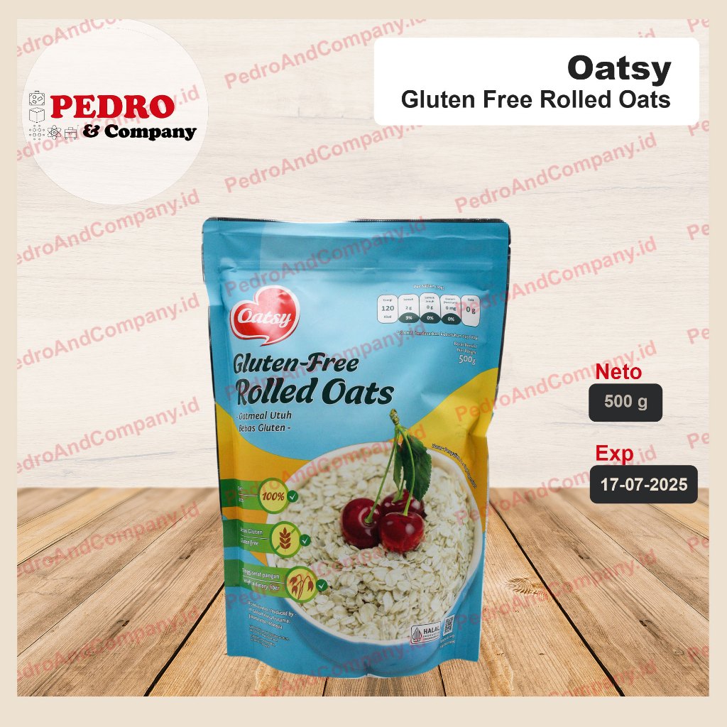 Oatsy gluten free ROLLED OATS 500 gram Healthy Whole oatmeal Breakfast ...