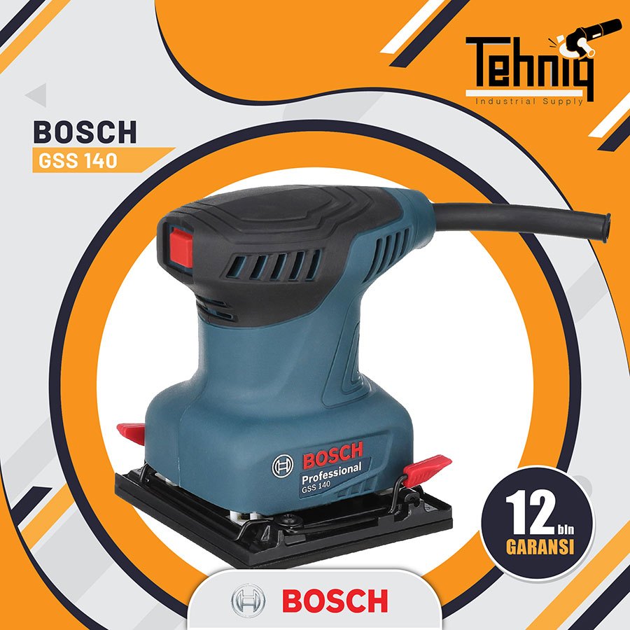 KAYU MESIN Bosch GSS 140 Wood Sanding Machine / Bosch Electric Orbital ...