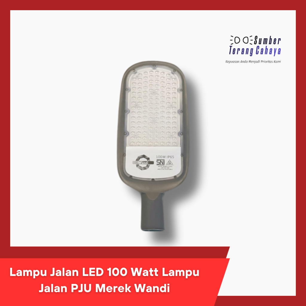 100 Watt LED Street Light Wandi Brand PJU Street Light | Shopee Malaysia