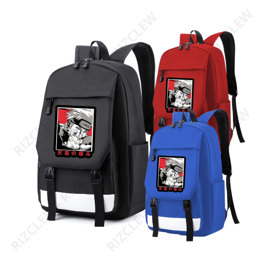 Rizclew - Boys School Backpack Anime Character Naruto Pain Akatsuki 02 ...