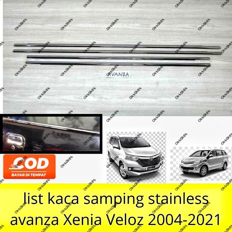 List of side windows all new grand vvti old Avanza Veloz Xenia 2004 ...