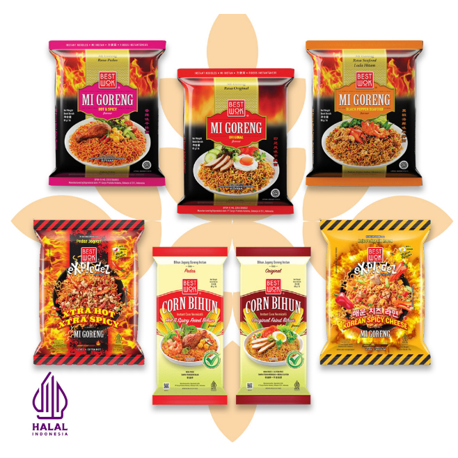 Best WOK Original Hot & Spicy Fried Noodles Blackpepper Seafood BESTWOK ...
