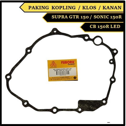 Supra GTR 150/SONIC 150R/CB 150R Clutch GASKET LED GASKET PERPACK KLOS ...