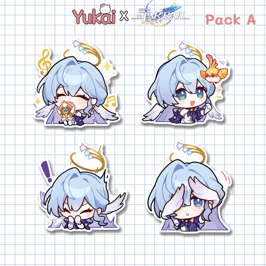 Robin Honkai Star Rail (HSR) Premium Pack Stickers, Waterproof Anime ...